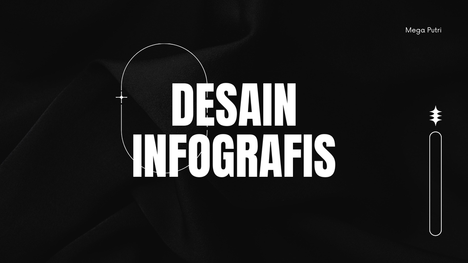 Visualisasi data dan gambar dalam bentuk desain infografis