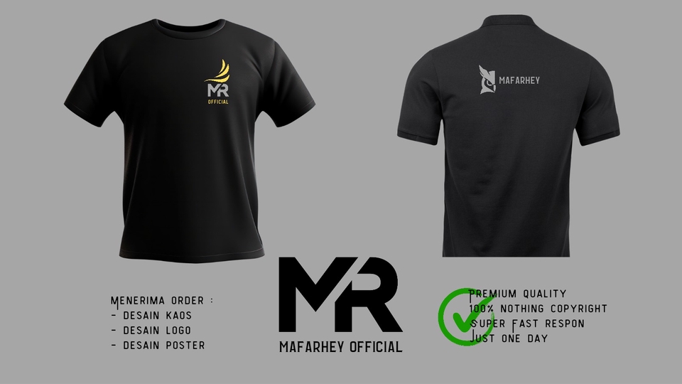 Desain kaos distro premium