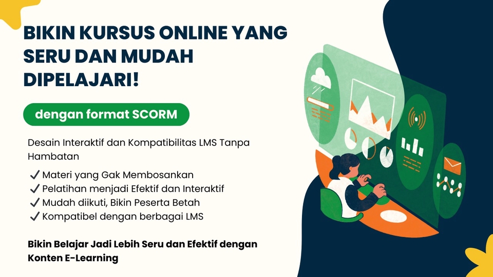 Pembuatan Konten E-Learning SCORM untuk Kursus Online Interaktif dan Efektif