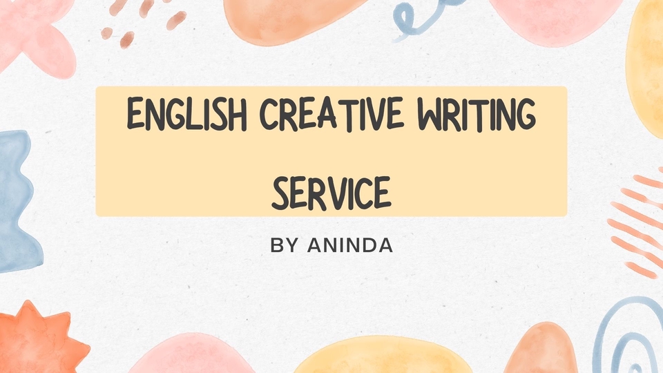 English Creative Writing Story Writing & Poem | Jasa Penulisan Cerita ...