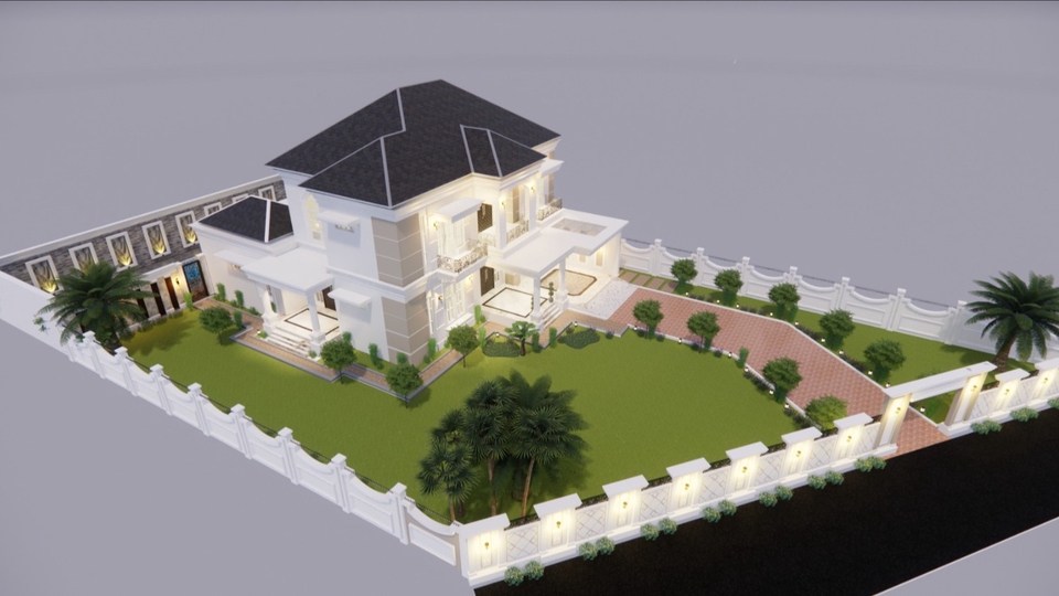 Jasa Desain Rumah Minimalis Gambar Rumah 2D dan 3D.