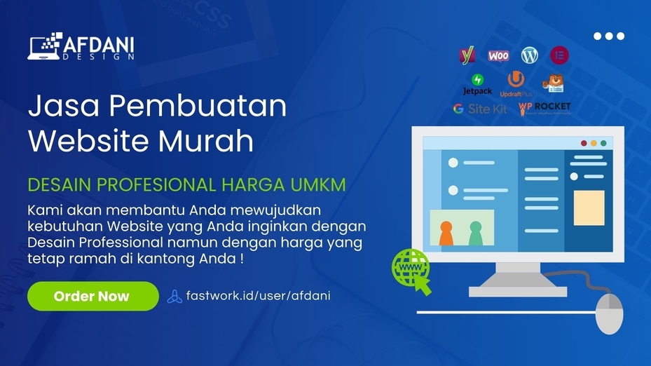 Website Development (Wordpress) Murah plus Training