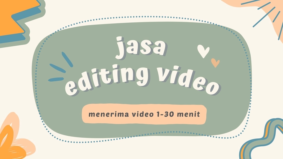 JASA EDITING VIDEO SIMPLE