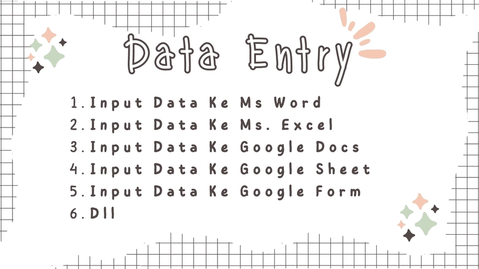 Data Entry Word Fast Respon