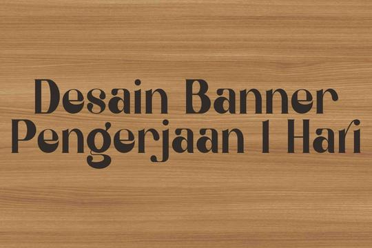 Banner PREMIUM untuk segala acara
