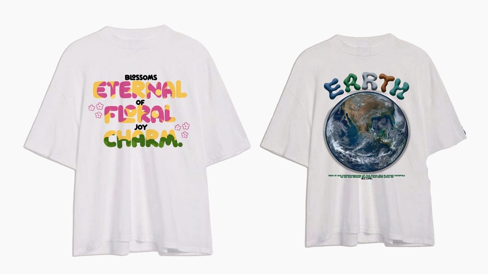 Desain Kaos Ilustrasi/Retro/Aesthetic dan Custom untuk Brand Clothing ...