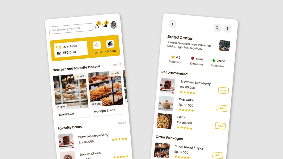 Mobile App (Convert Figma Ke React Native) + Integrasi API