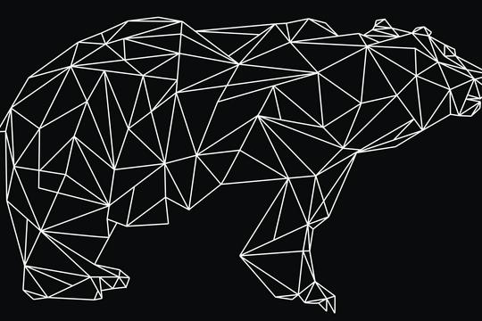 Desain ilustrasi vektor geometris