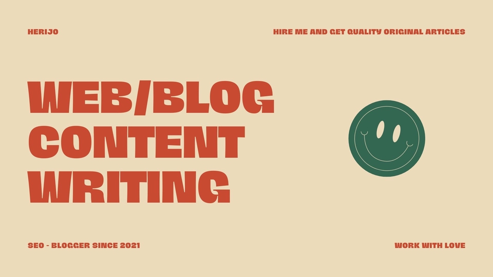 Web/Blog Content Writing