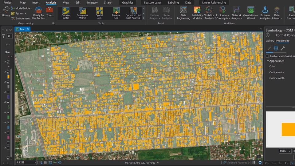 Analisis Data Spasial dan Pembuatan Layout Peta