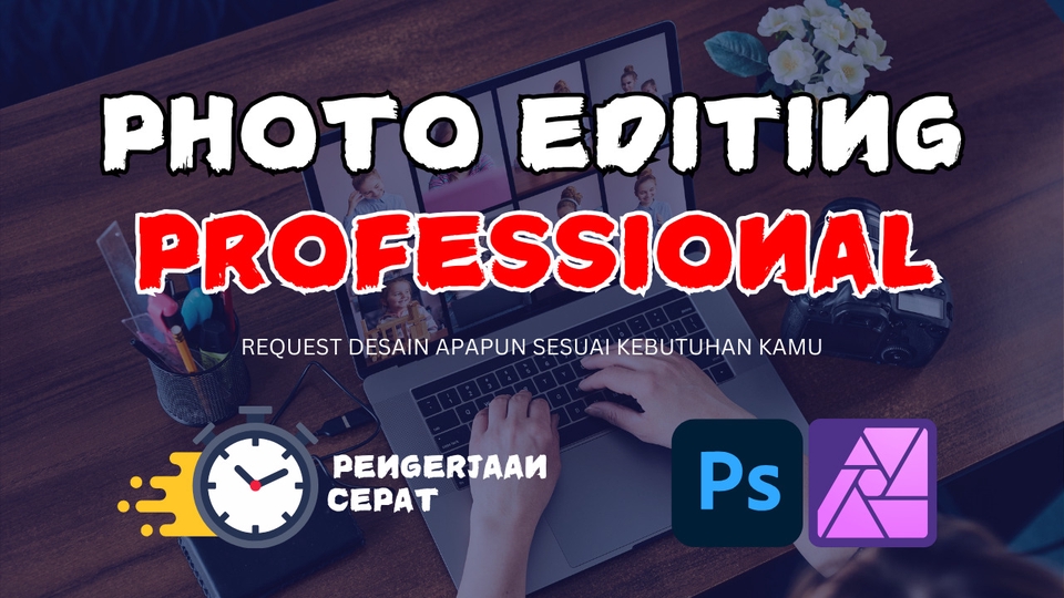 Pengeditan Foto Profesional Cepat & Murah