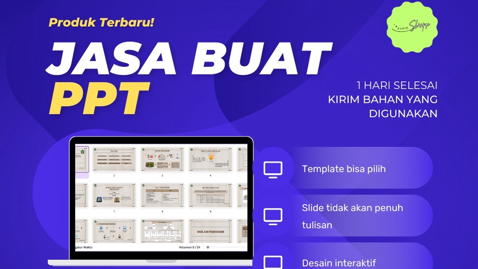 Jasa Buat PPT Siswa/Mahasiswa