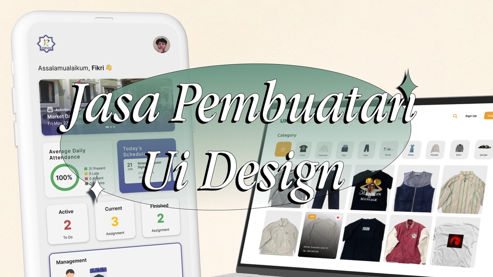 Jasa Pembuatan UI Design