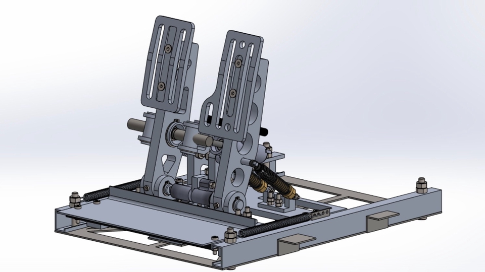 Designing and drafting 3D and 2D models using SolidWorks.