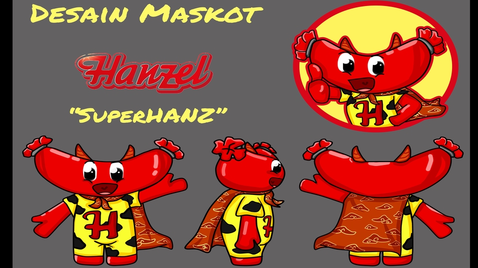 DESAIN MASKOT PERUSAHAAN & ORIGINAL KARAKTER