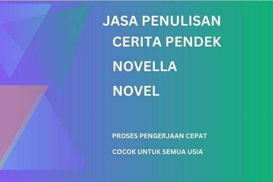 Jasa Penulisan Cerita Fiksi