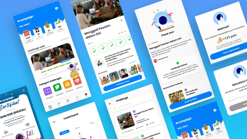 Desain UI/UX untuk Website, Mobile App dan Landing Page