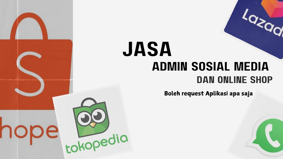 Admin Online Shop (Olshop) & Marketplace