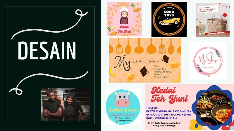 Desain Logo Brand, Toko, Cafe, Online Shop, UMKM, Komunitas | Jasa ...