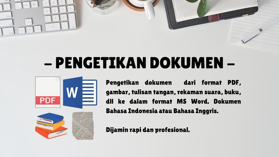 Pengetikan, Editing dan Formatting Dokumen dengan MS Word