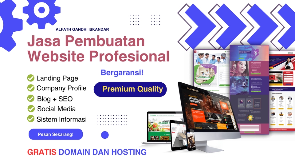 Pembuatan Website Company Profile, Blog + SEO, Sistem Informasi ...