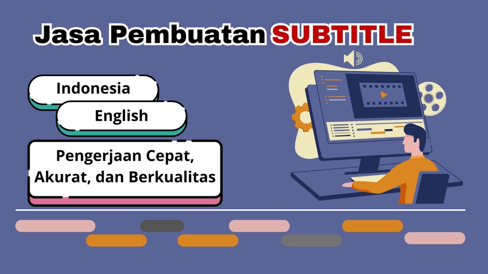 jasa Membuat Subtitle video Profesional Cepat dan Akurat