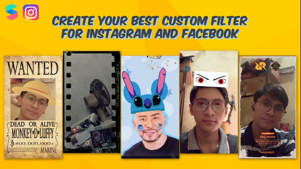 Membuat Custom Instagram & Facebook Filter Terbaik untuk Akun Anda