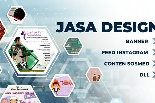 Jasa Design Banner, Feed Instagram dan Media Content