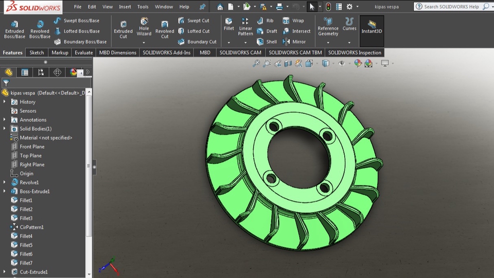 Jasa Desain Gambar Sparepart