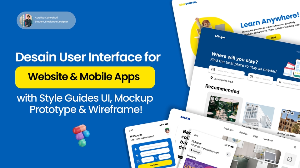 UI/UX DESIGN FOR WEBSITE& MOBILE APPS
