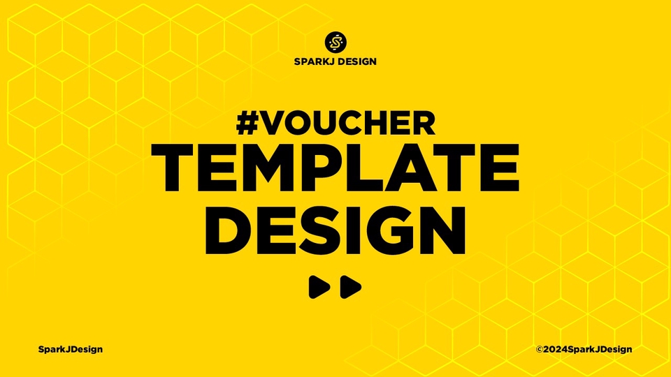 Desain Voucher Belanja High Resolution