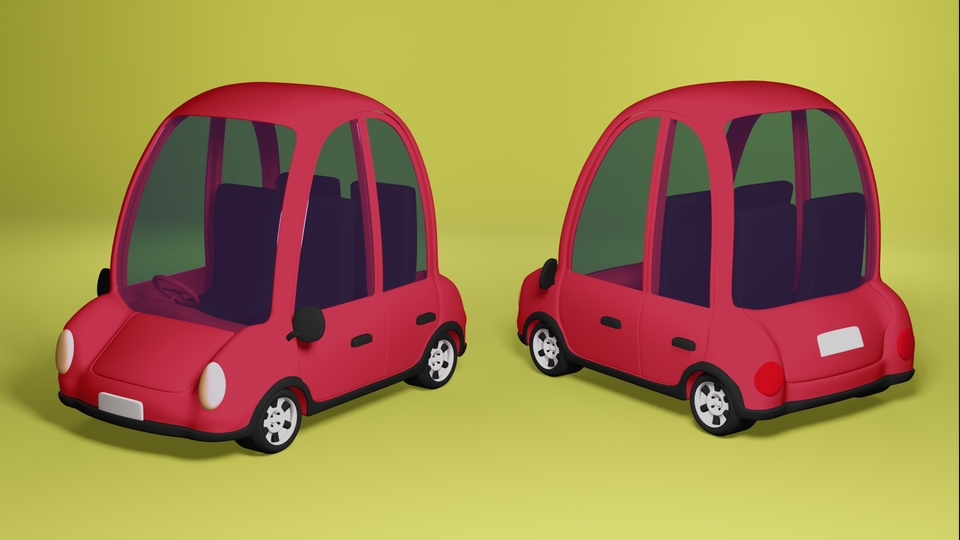 Jasa low poly 3D modeling untuk animasi dan game