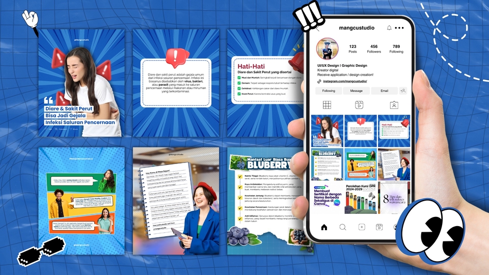Jasa Desain Grafis: Poster, Brosur, Banner & Konten Media Sosial Kekinian
