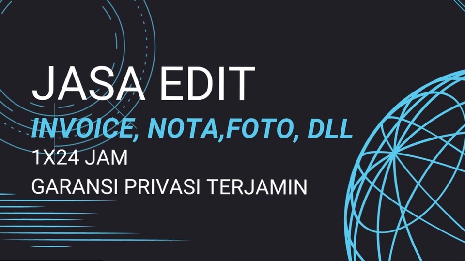 Edit Invoice, Nota, Foto dll