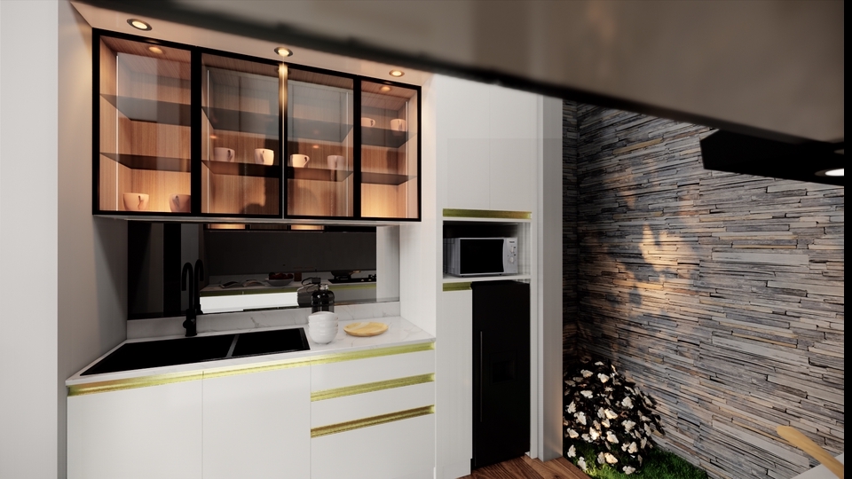 Desain Plan Kithcen Set