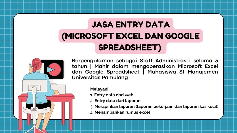 Jasa Entry Data (Microsoft Excel dan Google Spreadsheet)