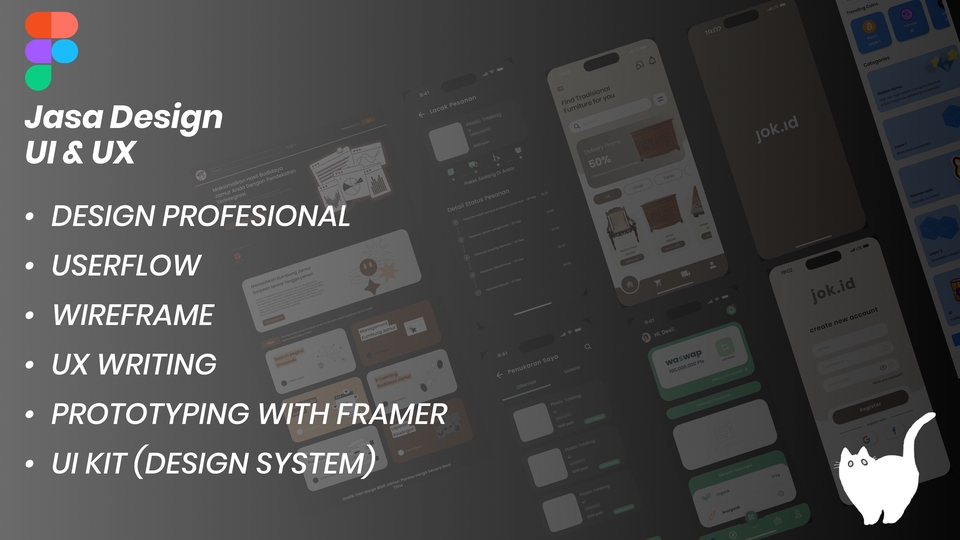 UI/UX Design Profesional Website dan Mobile Include Design System, Auto ...
