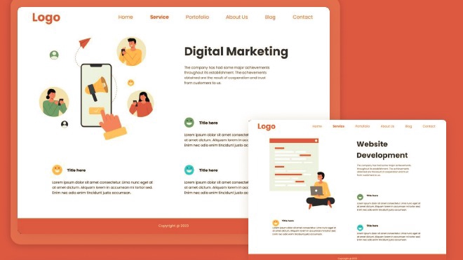 Desain UI untuk Website dan Mobile Apps,