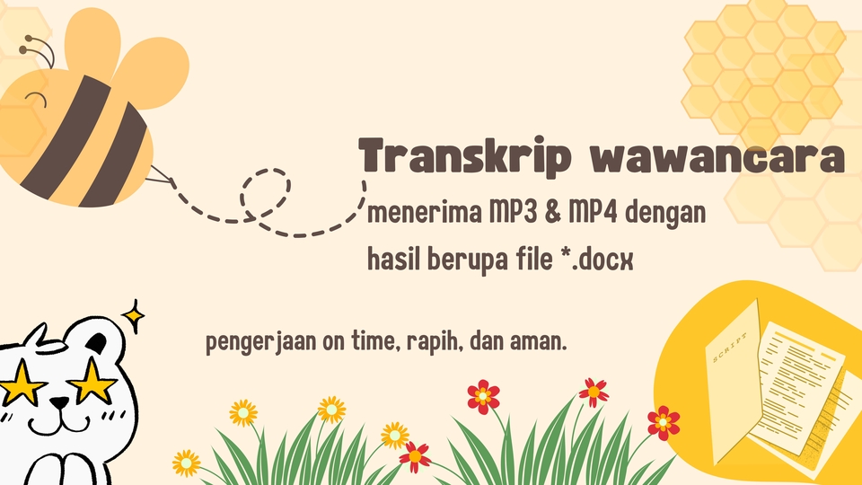 JASA TRANSKRIP VERBATIM WAWANCARA
