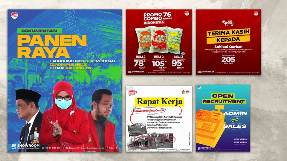 Desain Brosur, Flyer, Banner, Poster & Sosial Media