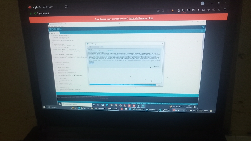 jasa remote codingan IoT ESP 32