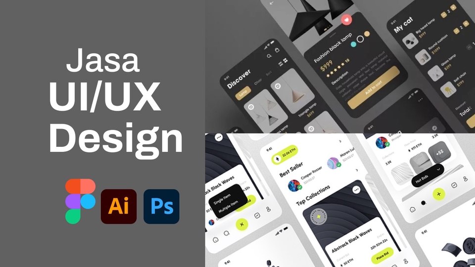 Jasa desain UI & UX berkualitas dan murah