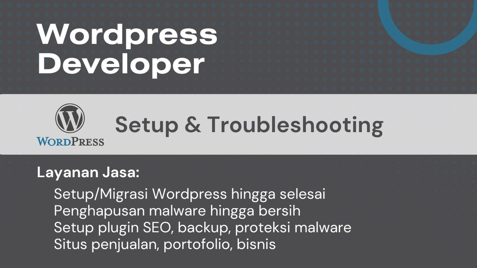 Buat Situs pakai Wordpress & Troubleshooting