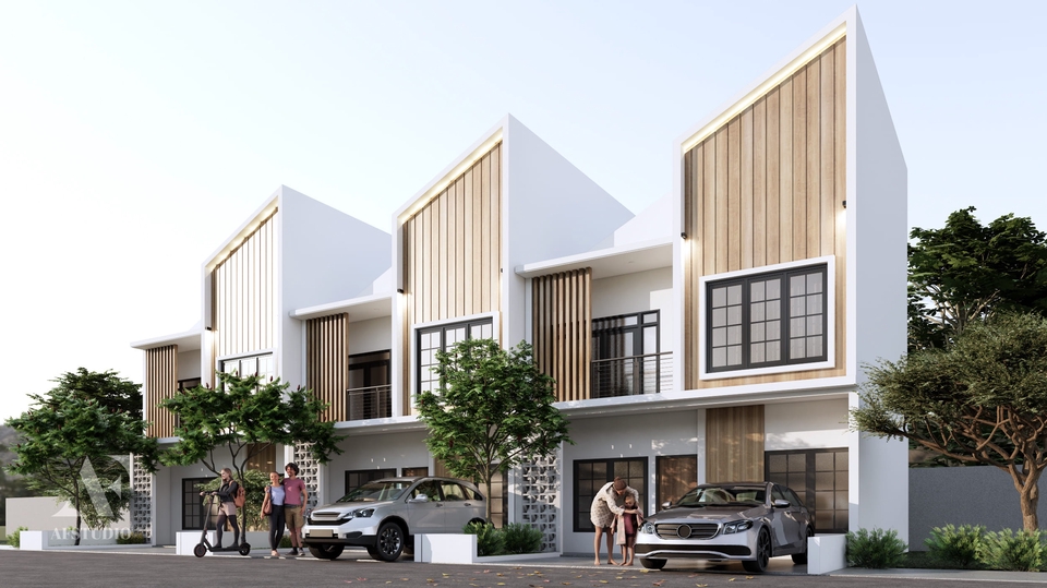 Desain Fasad Rumah, Ruko, Toko, Cafe & Kantor