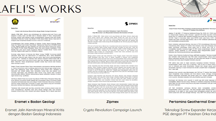 Press Release/Siaran Pers