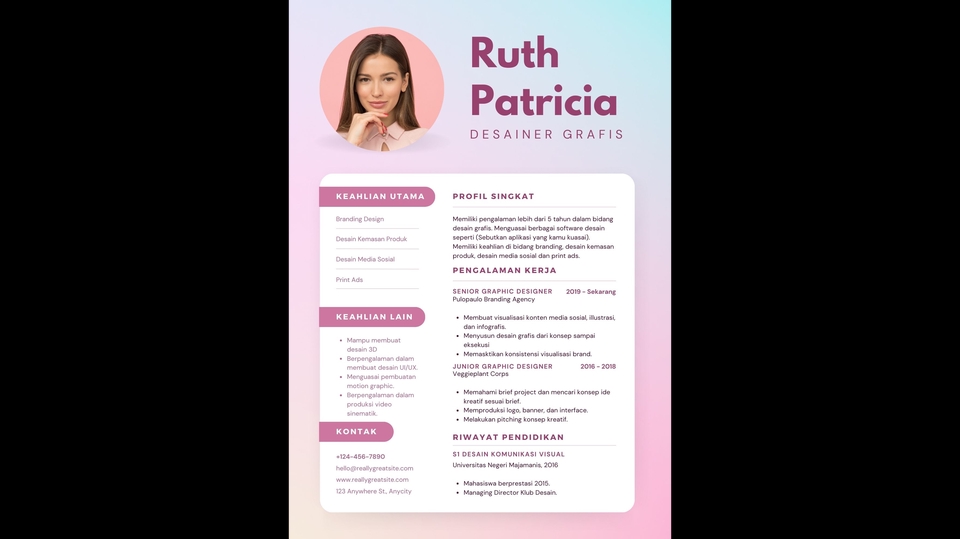 Design Creative CV / Professional CV / ATS friendly