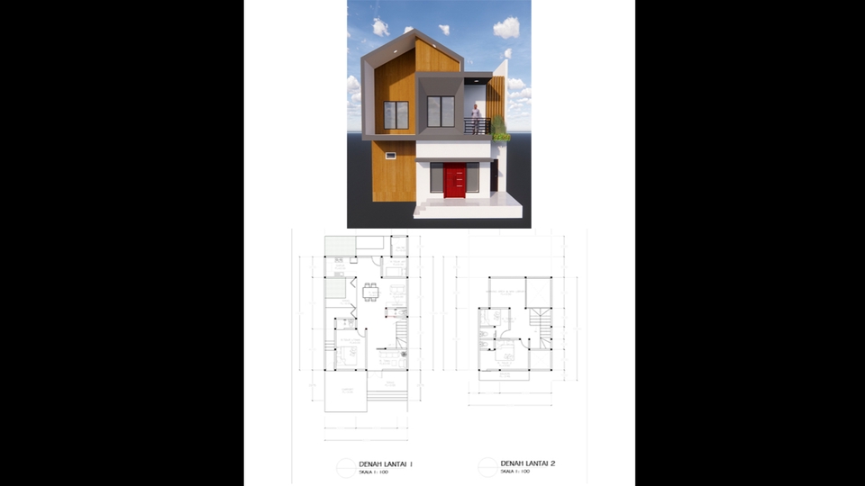 Jasa Gambar Denah Bangunan 2D 3D Site Layout Desain Arsitek PROFESIONAL