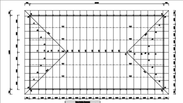 Gambar Rangka Atap Baja Ringan