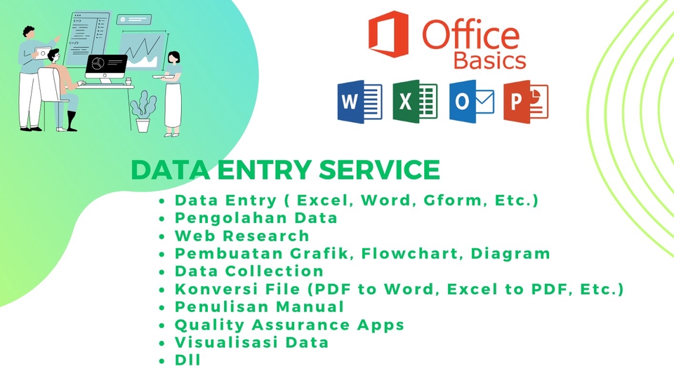 DATA ENTRY SERVICE. FAST RESPONSE 24 JAM