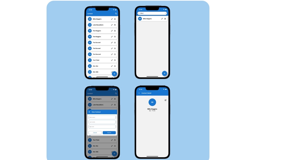 Ecommerce mobile ios and android
